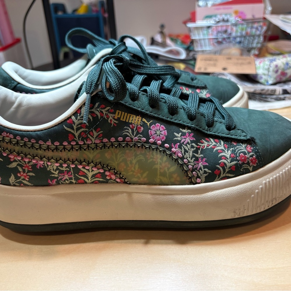 Liberty London X Puma Suede Mayu Sneakers - Woman’s R… - Gem